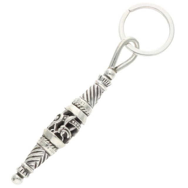 クロムハーツ   SMALL CELTIC ROLLER シルバーキーリング 中古 NO05