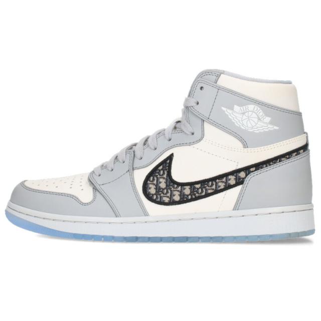 ナイキ サイズ:28.5cm  AIR JORDAN 1 HIGH OG DIOR CN8607-002 エアジョーダン1ハイオージーディオールスニーカー 中古 SB01