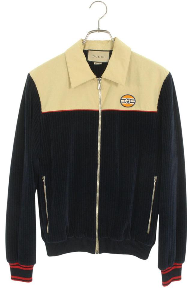 グッチ サイズ:XS  21SS  645247 XJC6C コーディロイ切替ジップアップブルゾン 中古 OM10
