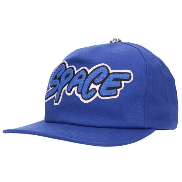 クロムハーツ   TRUCKER CAP トラッカーキャップ SPACEレザーパッチ クロスボールキャップ 中古 SJ02