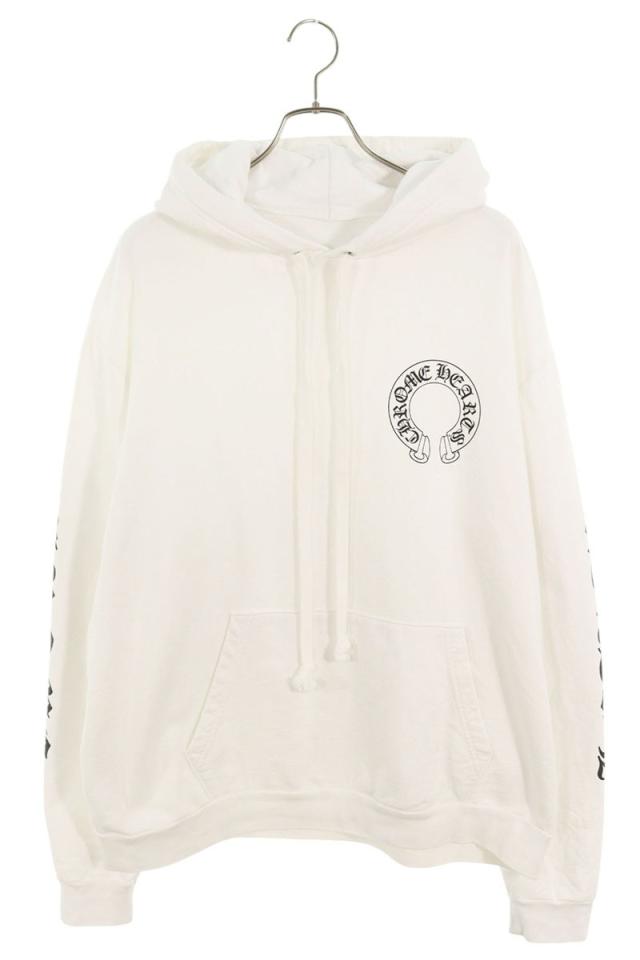 クロムハーツ サイズ:L  PPO HD CHOMPER PLVR MATTY BOYバックプリントプルオーバーパーカー 中古 OS06