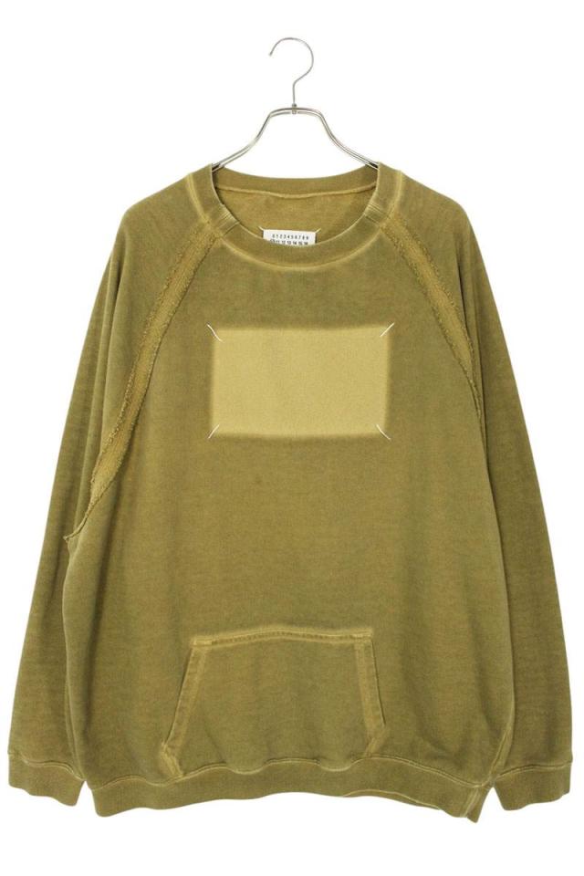 メゾンマルジェラ サイズ:46  S50GU0138 メモリーラベルオーバーサイズスウェット 中古 SB01