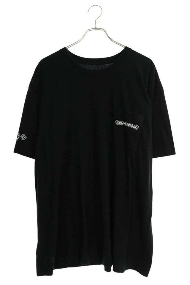 クロムハーツ サイズ:XXL  CH T-SHRT 1 ヴァインダガーバック英字プリントTシャツ 中古 SJ02