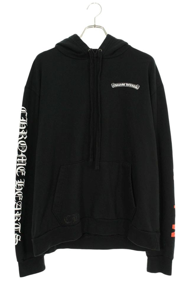 クロムハーツ マリーナアブラモヴィッチ サイズ:M SWTSHRT PLV バックプリントパーカー 中古 SS13