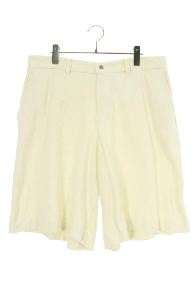 ディオール  ショーン・ステューシー サイズ:XXL  20AW  033J100A0630 ロゴ刺繍コーデュロイハーフパンツ 中古 OM10