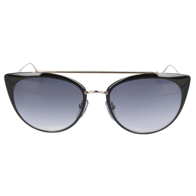 クロムハーツ サイズ:56□19-137  VAGENIUS l クロステンプルメタルフレームサングラス 中古 SJ02