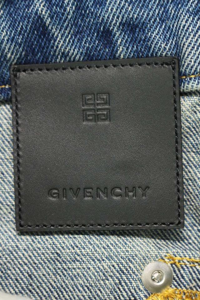 ジバンシィ サイズ:36  BW405Q5Y9N 4Gチェーン装飾デニムショートスカート 中古 BS99 ジバンシィ サイズ:36 BW405Q5Y9N 4Gチェーン装飾デニムショート