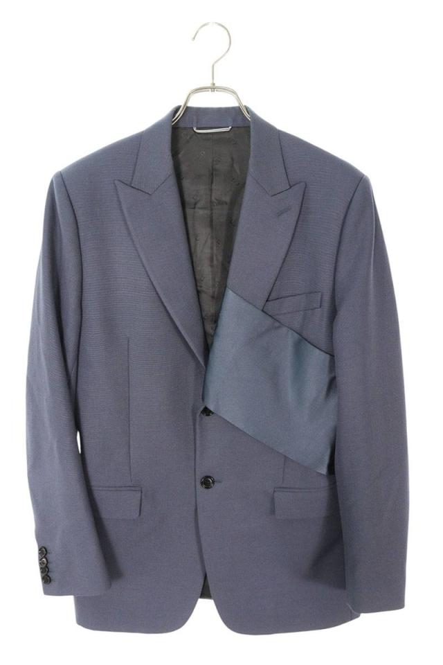 ディオール サイズ:48  20SS  023C249A4441 スカーフドッキングシングルジャケット 中古 SS13