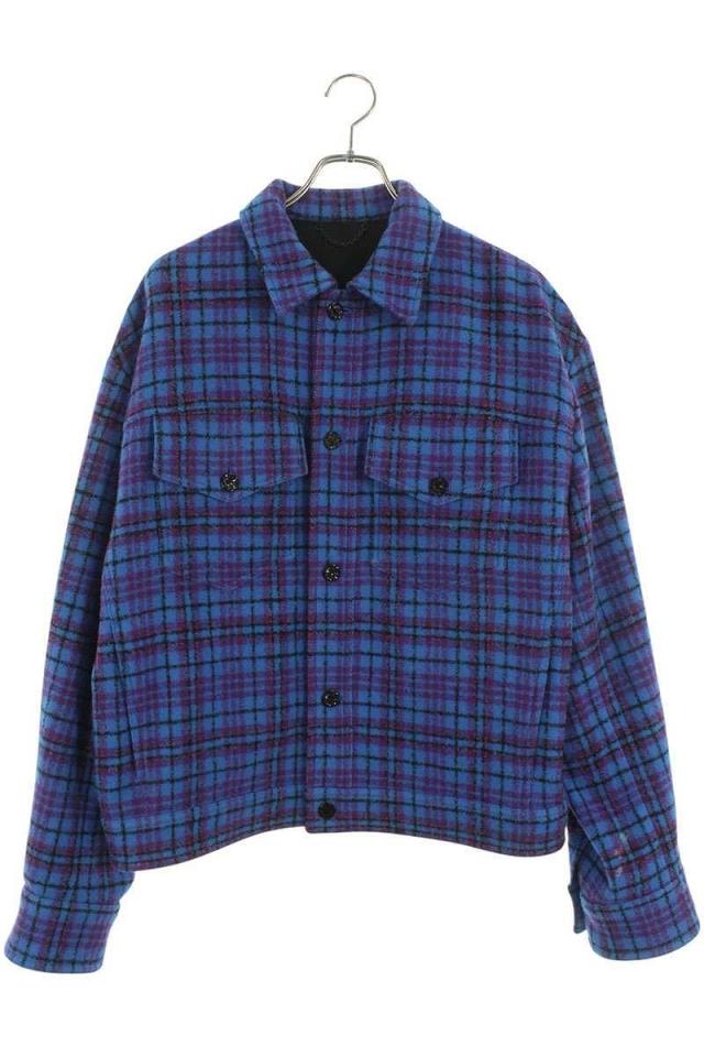 ルイヴィトン サイズ:48  19AW  RM192M ORR HHS10W チェックウールブルゾン 中古 SB01