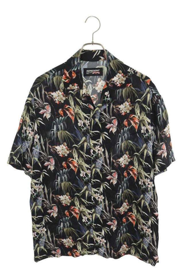 リプレゼント サイズ:S キャンプカラー半袖シャツ 中古 BS99