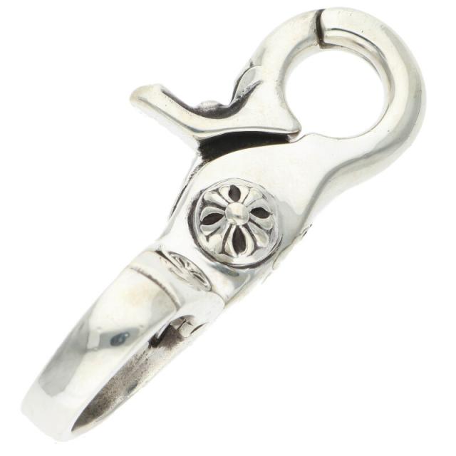 クロムハーツ   QUICK CLIP CROSS BALL クイッククリップクロスボール シルバークリップ 中古 GZ11