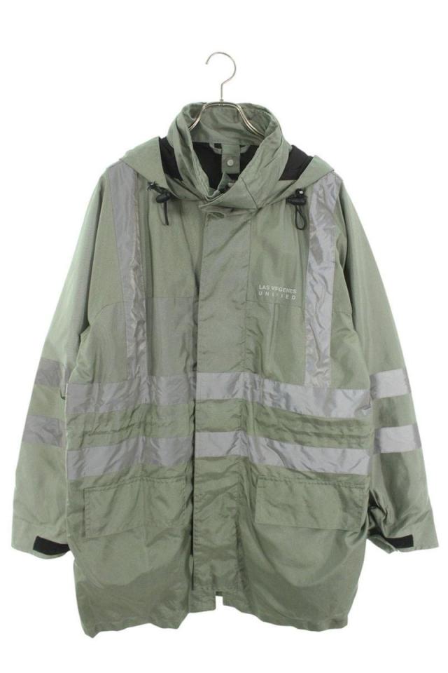 イージー サイズ:M  SEASON5 リフレクティブ切り替えフーデットロングコート 中古 BS99