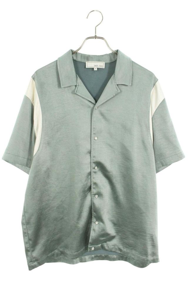 キス サイズ:M  24SS  KHM032081 サテン半袖シャツ 中古 BS99