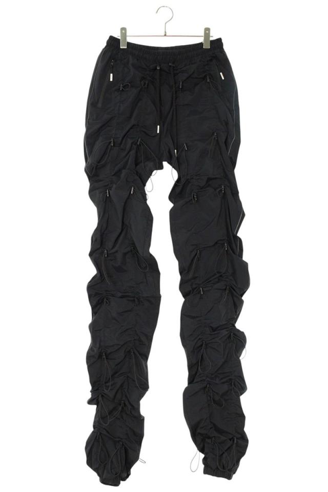 ナインティーナインパーセントイズ サイズ:1  GOBCHANG PANTS NN13-PT22 ドローストリングナイロンロングパンツ 中古 BS99