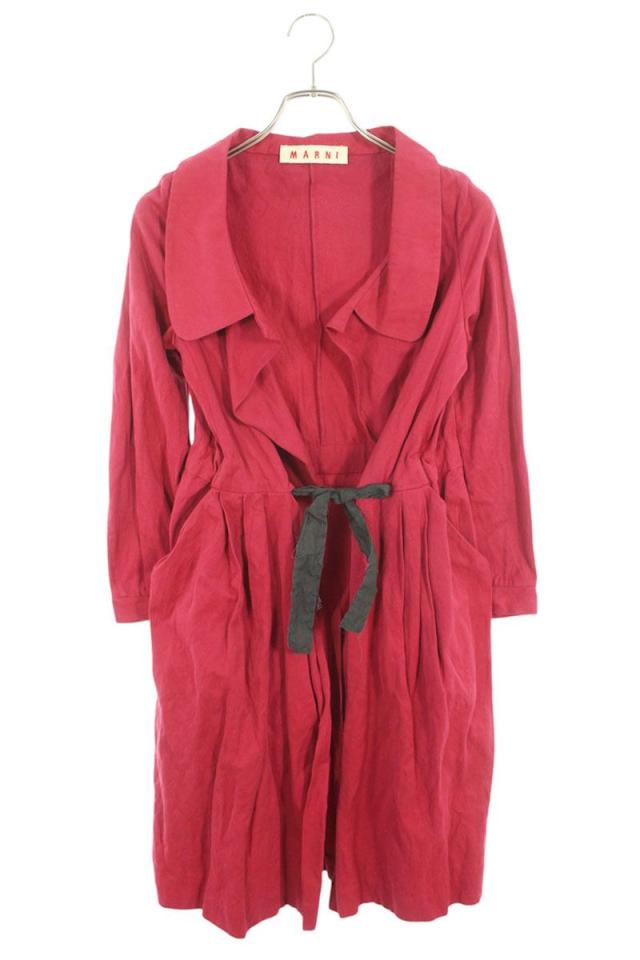 マルニ サイズ:40  LSSPMA919QY0TD371 クロップド袖羽織コート 中古 BS99