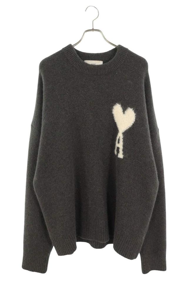 アミアレクサンドルマテュッシ サイズ:XXL  UKS025.KN0032 Aハートロゴニット 中古 OM10