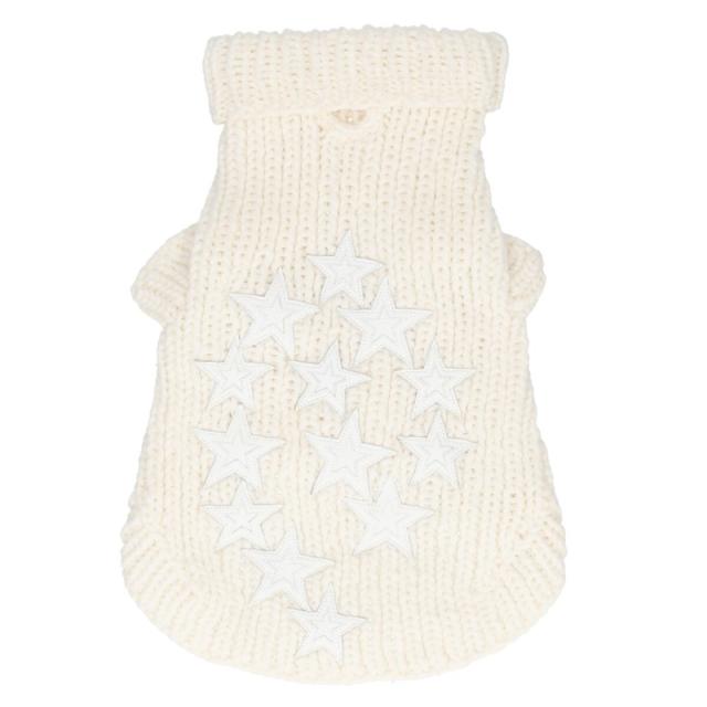 クロムハーツ サイズ:M スターパッチ付きニットペットウェア 中古 SJ02