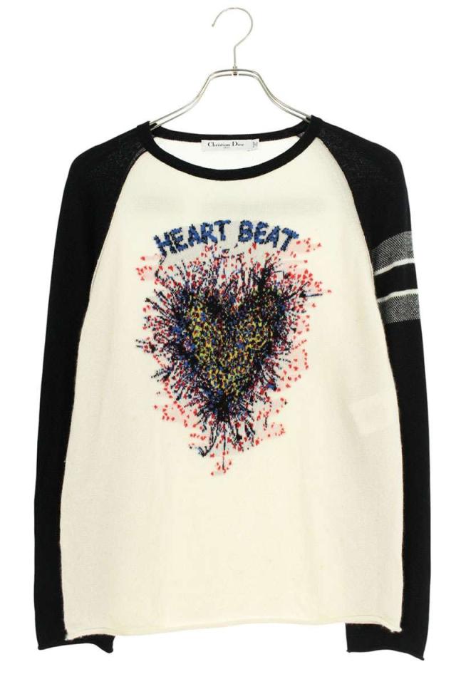 クリスチャンディオール サイズ:36  144S50HM058 ラグランプルオーバーニット 中古 BS99