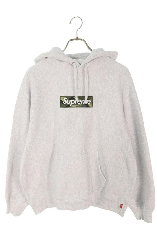 シュプリーム サイズ:M 23AW Box Logo Hooded Sweatshirt ボックスロゴフーデッドスウェットシャツパーカー 中古 SB01