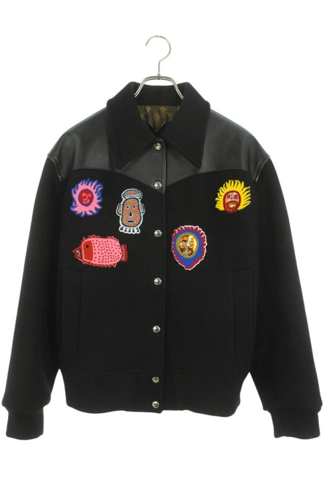 ルイヴィトン サイズ:38  23SS  RW231J YGM FOJA40 草間彌生パッチワークスタジャンブルゾン 中古 BS99