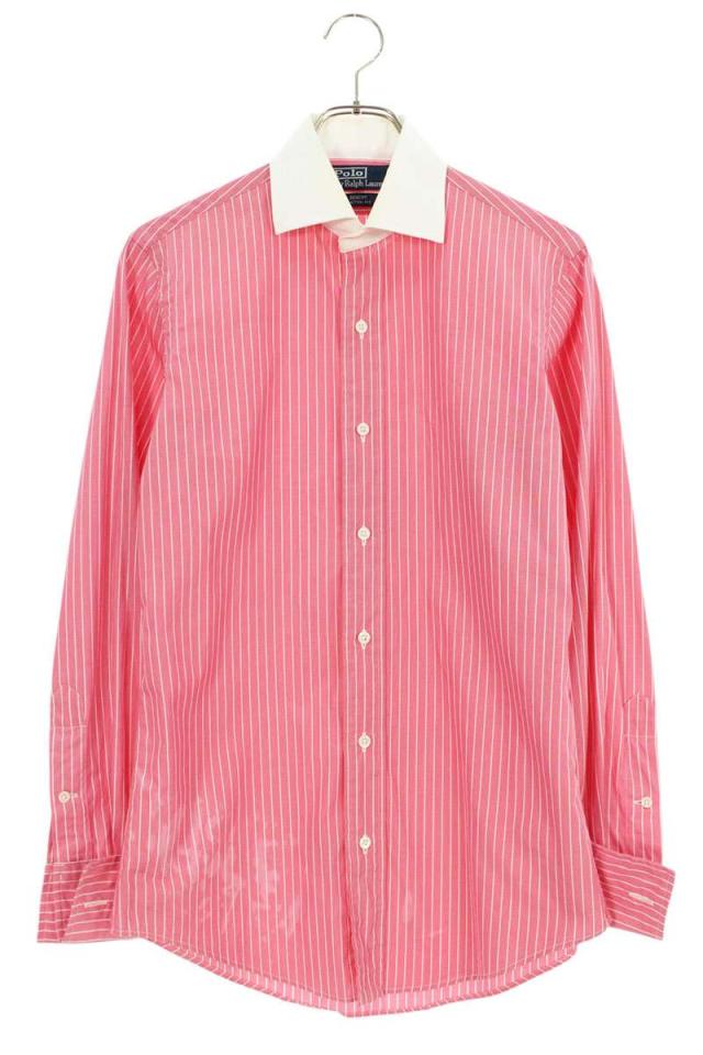 ラルフローレン サイズ:S ストライプ長袖シャツ 中古 BS99