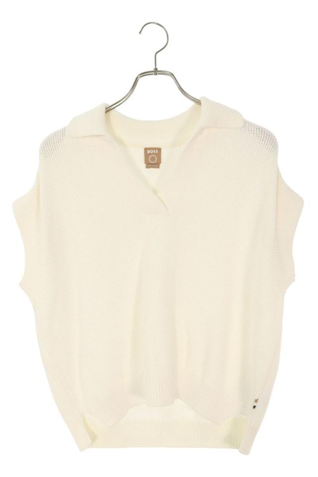 ヒューゴボス サイズ:S コットン襟付きベスト 中古 BS99