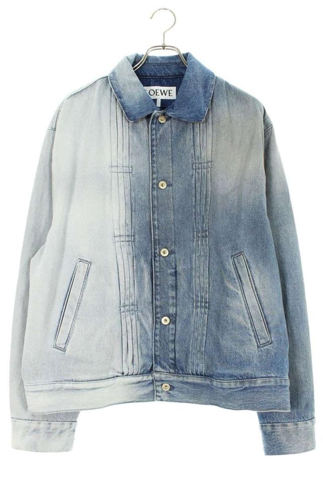 ロエベ サイズ:50  25SS  H526Y50W31 グラデーションデニムジャケット 新古品 SB01