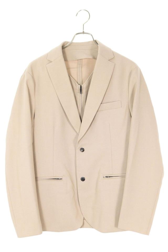 エンポリオアルマーニ サイズ:46  3D1GF2 1NFVZ 01M5 ノッチドラペル2Bレイヤードジャケット 新古品 BS55