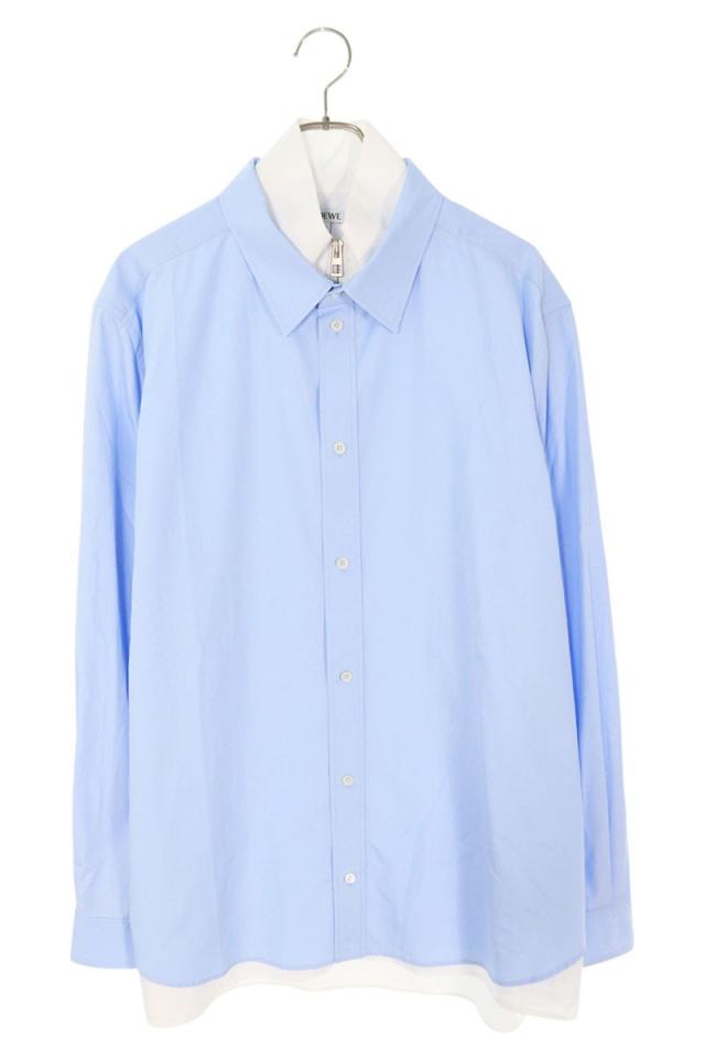 ロエベ サイズ:41  25SS  H526Y05XA0 ハイブリッドコットン長袖シャツ 新古品 SB01