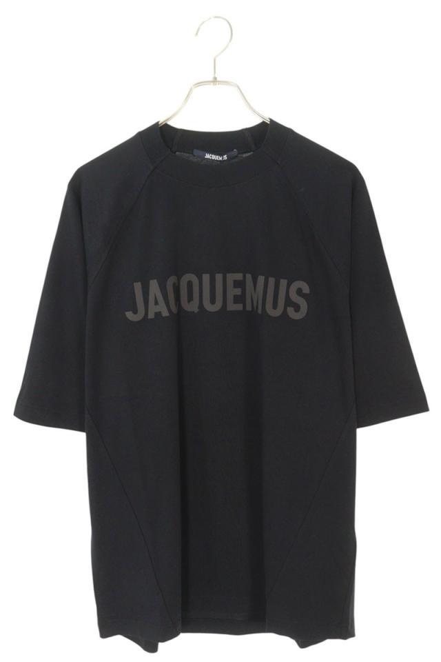 ジャックムス サイズ:M  245JS212 ロゴプリントTシャツ 新古品 SB01