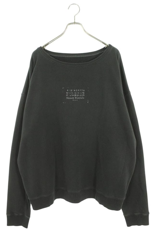 メゾンマルジェラ サイズ:M  25SS  S50GU235 スタンプロゴクルーネックスウェット 新古品 SB01