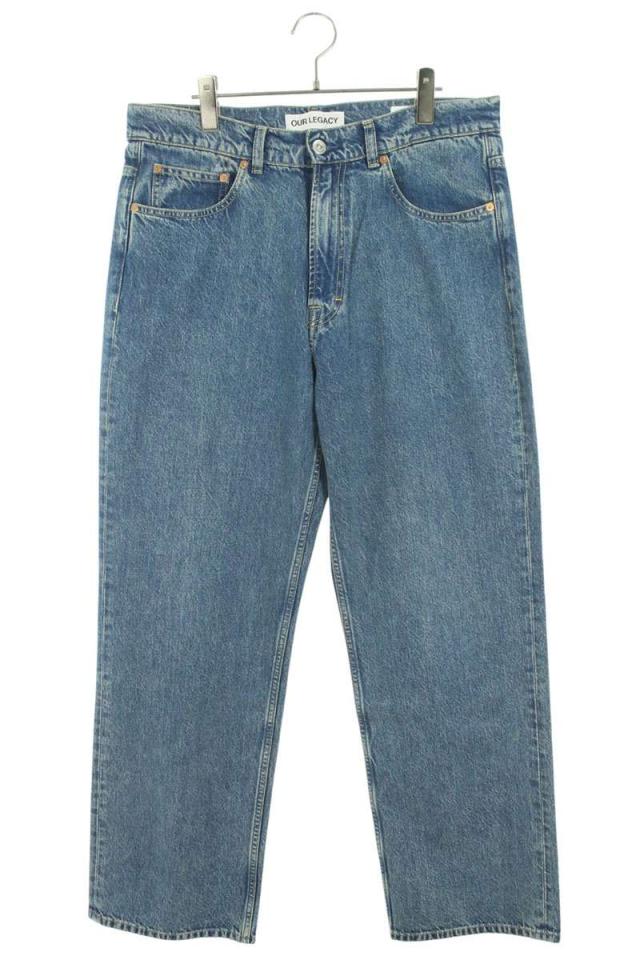 アワーレガシー サイズ:32インチ  25SS  M4225TBT THIRD CUTウォッシュドデニムパンツ 新古品 FK04