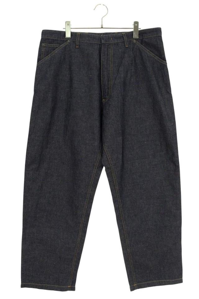 プラダ サイズ:M  GEP403 バックトライアングルプレートシャンブレーデニムパンツ 新古品 SB01