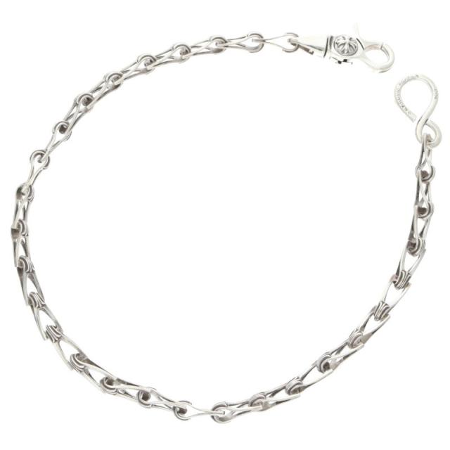 クロムハーツ サイズ:20inch  WINDOW CHAIN ウインドウチェーン シルバーウォレットチェーン 中古 SS07