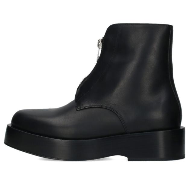 ボッテガヴェネタ サイズ:43  816586 VBS50 センタージップミリタリーレザーブーツ 新古品 SB01