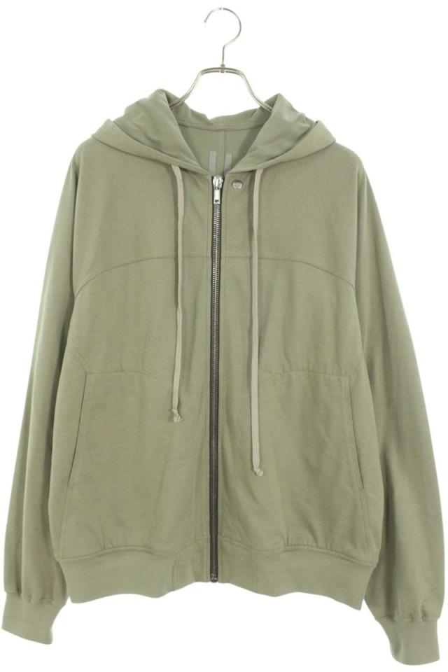 リックオウエンス サイズ:M  RU01E5241-BA ジップアップパーカー 中古 SB01