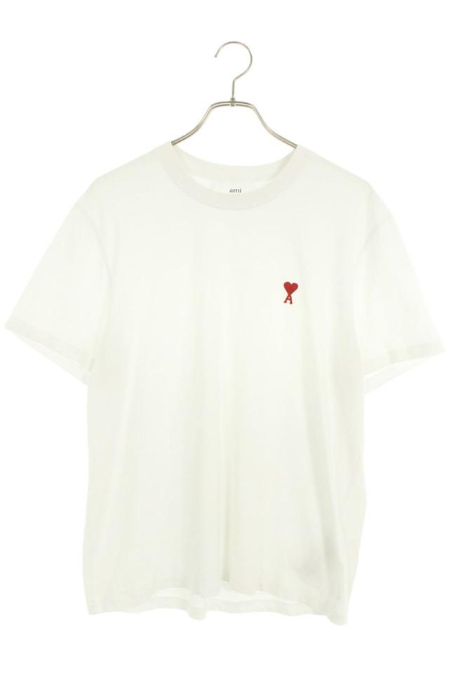 アミアレクサンドルマテュッシ サイズ:L  BFUTS001 ハートロゴ刺繍Tシャツ 中古 OM10