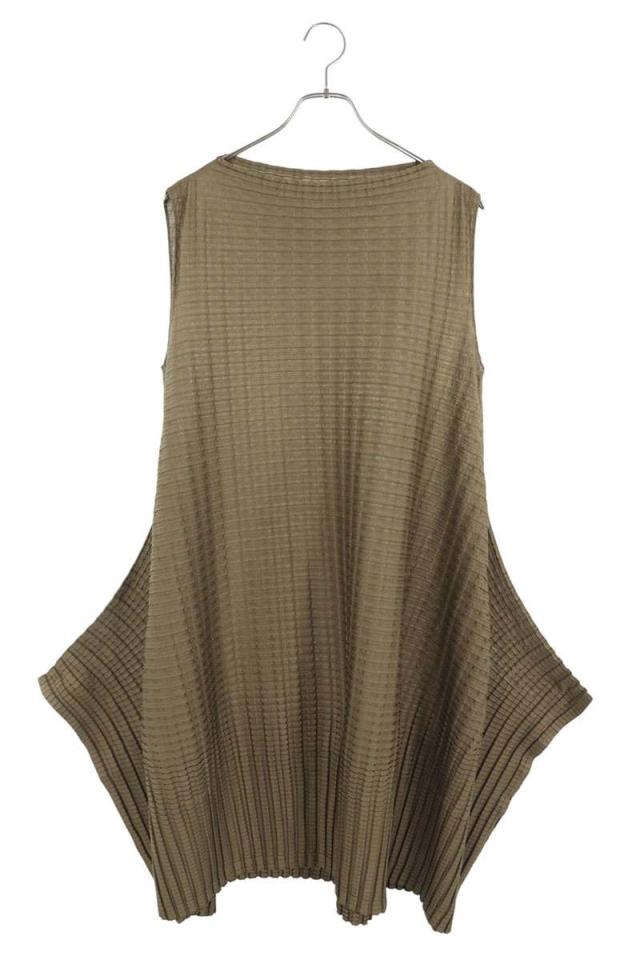 プリーツプリーズ サイズ:3  PP81-JH545 アラレプリーツノースリーブカットソー 中古 BS99