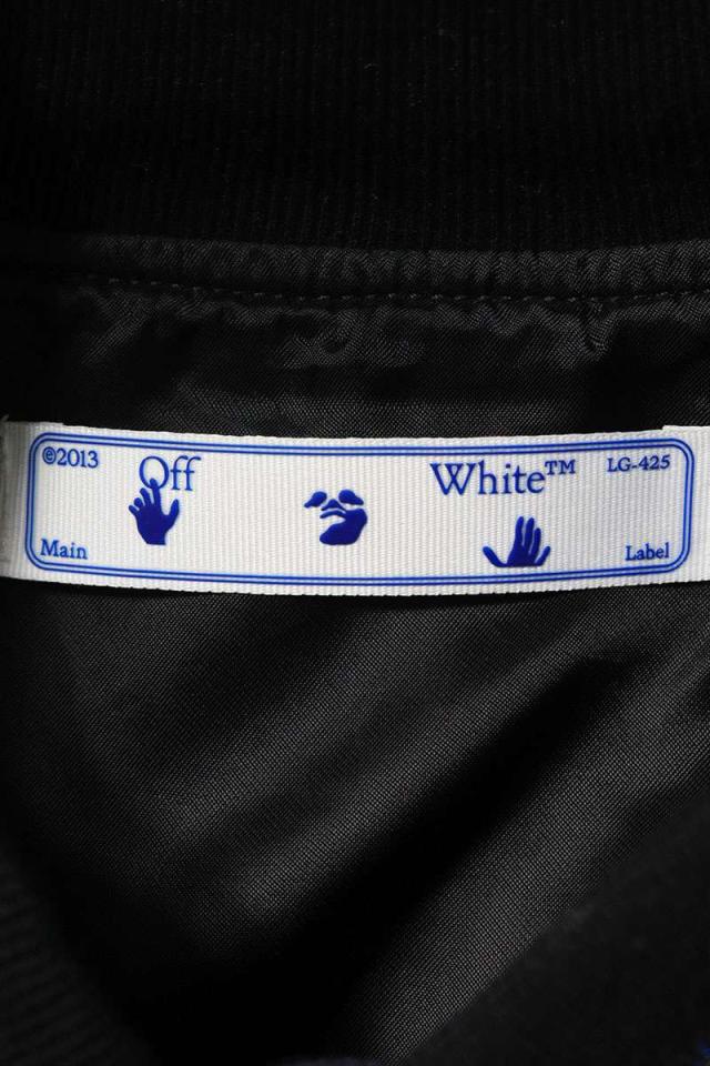 オフホワイト サイズ:L OMEA305T23FAB003 3Dラインスタジャンブルゾン