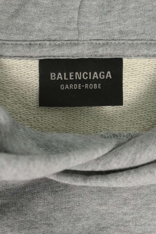 バレンシアガ サイズ:XS  773281 TRVA8 ミディアムフィットプルオーバーパーカー 中古 SB01 バレンシアガ サイズ:XS 773281 TRVA8 ミディアムフィットプルオーバー