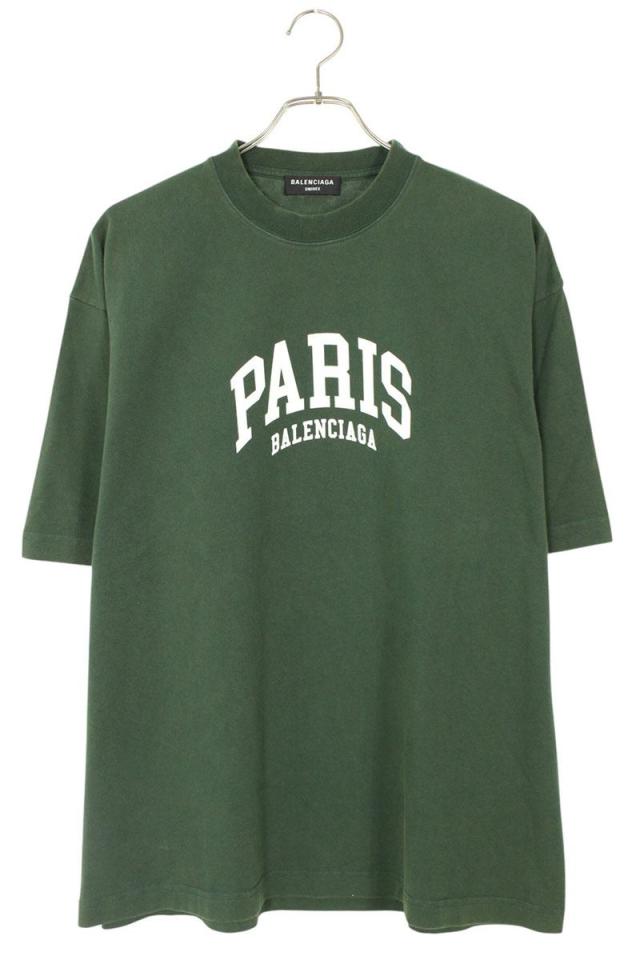 バレンシアガ サイズ:S  612966 TLVL7 Tシャツ 中古 SB01