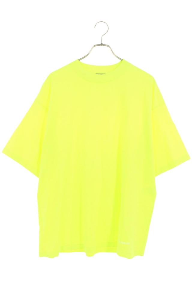 バレンシアガ サイズ:M  541853 TCV41 ロゴ刺繍Tシャツ 中古 OM10