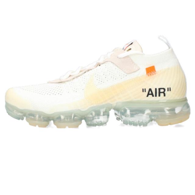 ナイキ オフホワイト サイズ:27cm  AIR VAPORMAX FLYKNIT AA3831-100 エアベイパーマックスフライニットスニーカー 中古 BS99