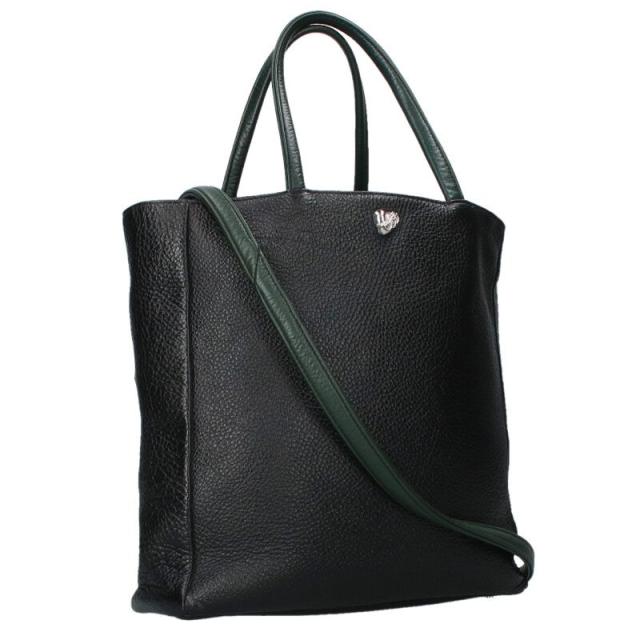 クロムハーツ  ハート装飾レザー2WAYショルダーバッグ 中古 SJ02