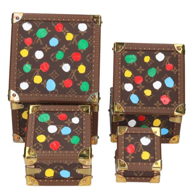 ルイヴィトン M10119 モノグラム ペインテッドピラミッドジュエリートランク 中古 BS55