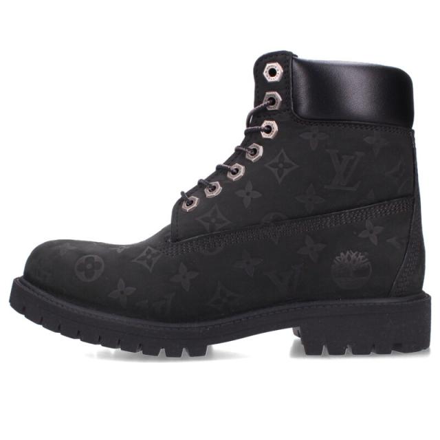 ルイヴィトン サイズ:8.5  6INCH ANKLE BOOT モノグラムアンクルブーツ 中古 SB01