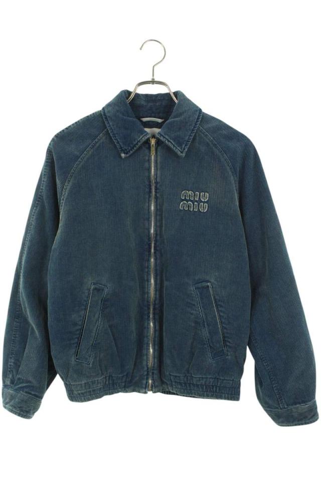 ミュウミュウ サイズ:36  ML1152 ウォッシュド加工コーデュロイブルゾン 中古 SS13