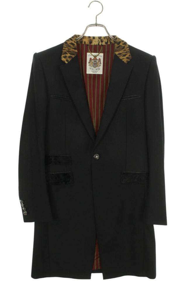 エデュケーションフロムヤングマシーン サイズ:3 レオパード切り替え1Bコート 中古 BS99