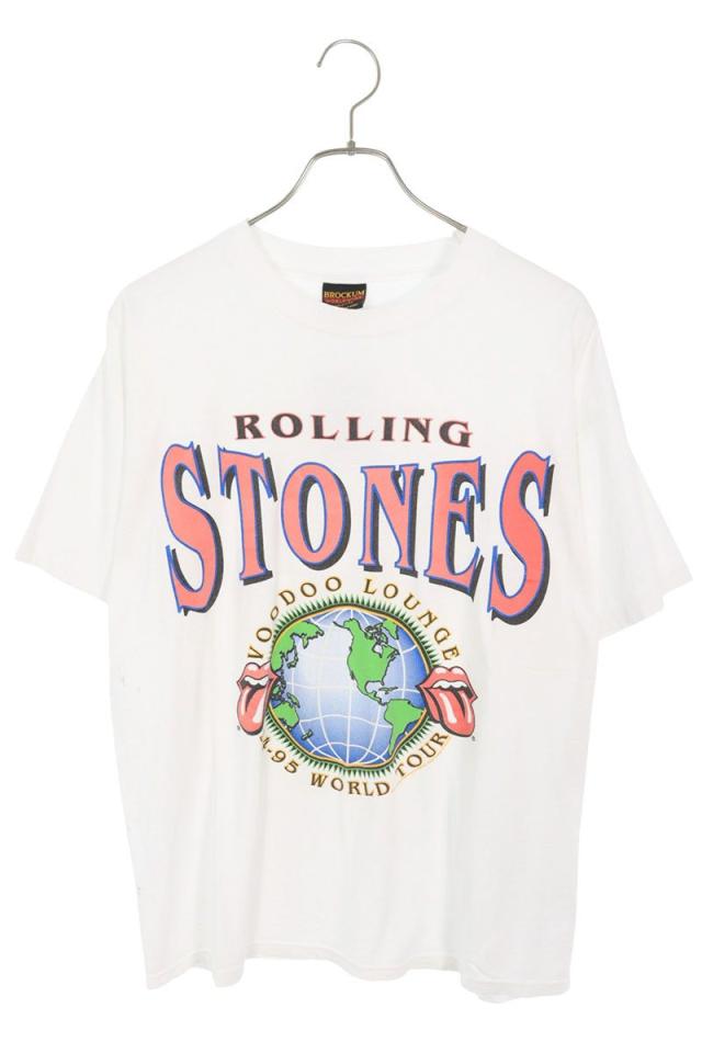 ヴィンテージ サイズ:L  90s  THE ROLLING STONES ローリング・ストーンズ VOODOO LOUNGE WORLD TOURTシャツ 中古 BS99