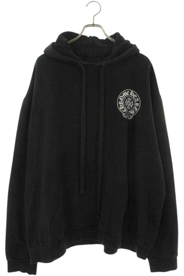 クロムハーツ サイズ:XXL SWTSHRT PLV マリブ限定ホースシューバックプリントパーカー 中古 OS06